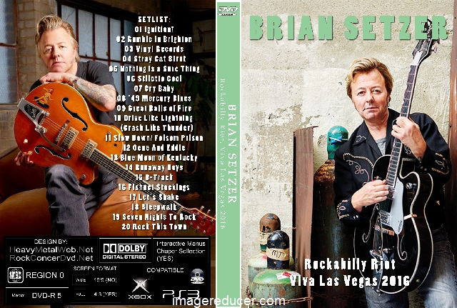 BRIAN SETZER Rockabilly Riot, Viva Las Vegas 2016 DVD