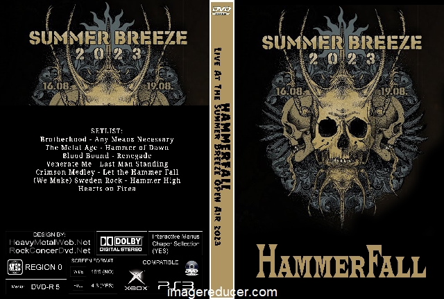 HAMMERFALL Live At The Summer Breeze Open Air 2023 DVD