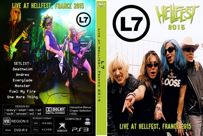 L7 Live at Hellfest, France 2015 DVD