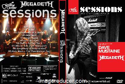 MEGADETH Live in Guitar Center 2012 DVD