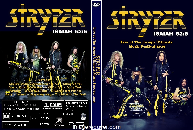 STRYPER Live at The Jeonju Ultimate Music Festival 2019 DVD